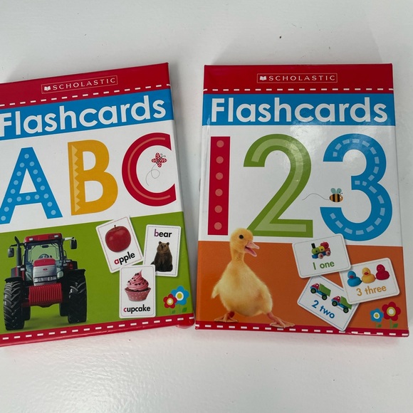 Scholastic | Toys | Scholastic Flashcards 23 And Abc New | Poshmark